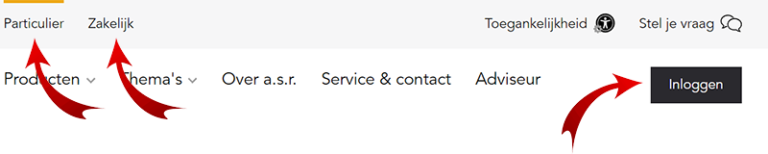 ASR Inloggen - Inloggen bij verzekeringsmaatschappij ASR